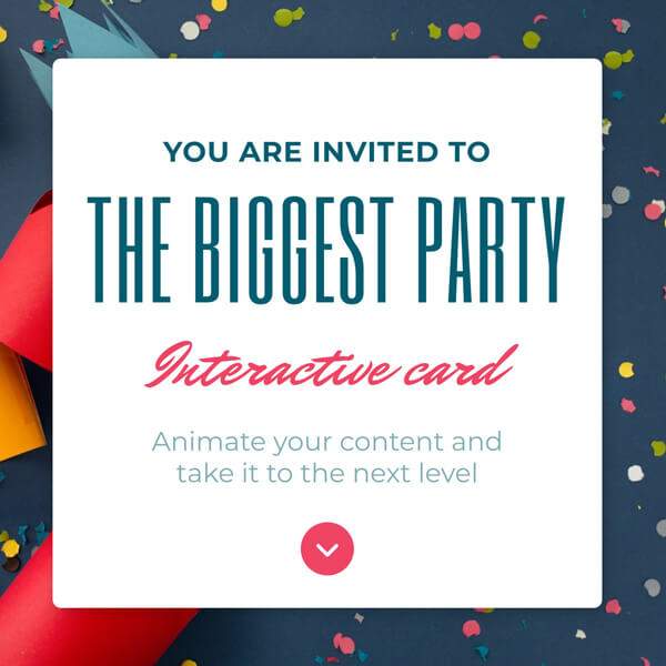 Invitation anniversaire | Modèles Genially